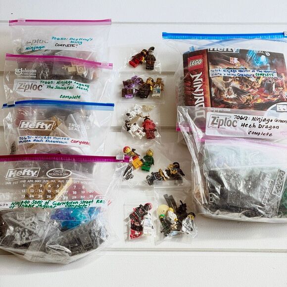 Lego | Toys | Lego Ninjago 6 Complete Sets 762 70639 70650 70651 70665 ...